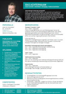 Welkom - CV Atelier